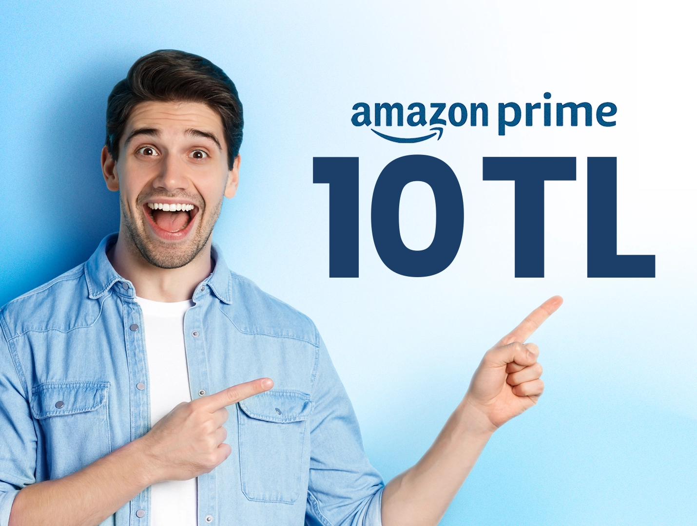 Amazon Prime'da 10 TL Nakit İade